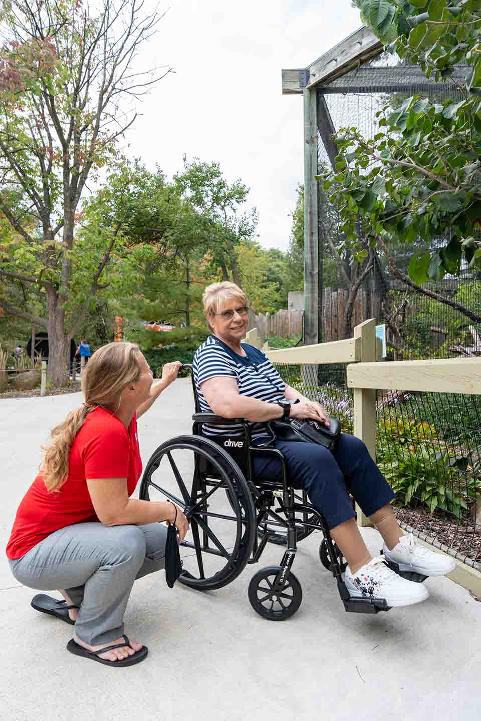 Immanuel Pathways participants visit Blank Park Zoo for a fun and ...