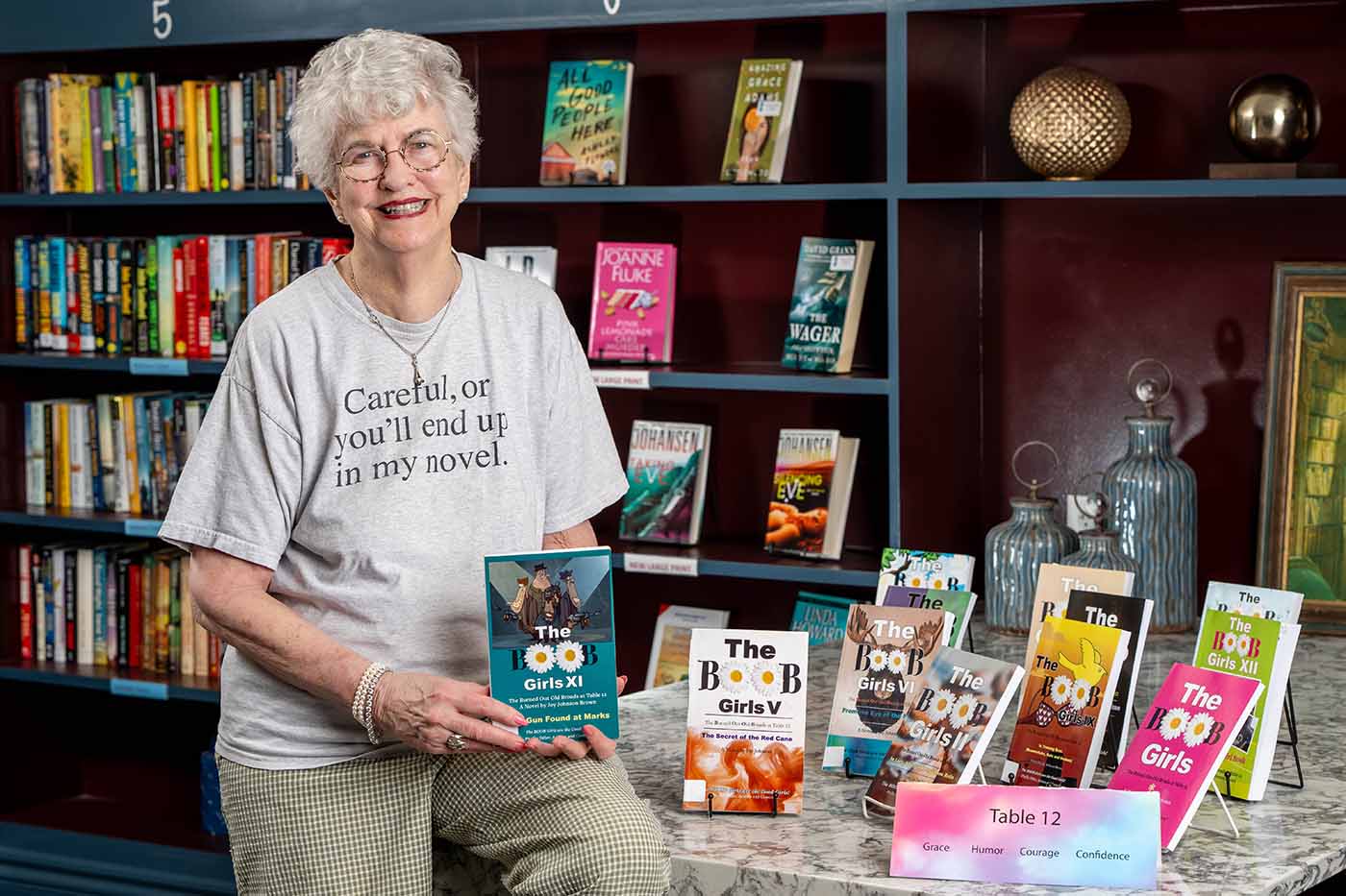 Author of 30+ books, Arboretum Village resident brings mystery and ...